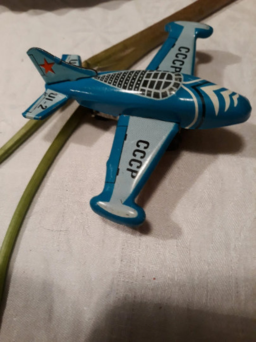 Vintage Metal Airplane,soviet Model, Home Decoration, Vintage Wedding ...