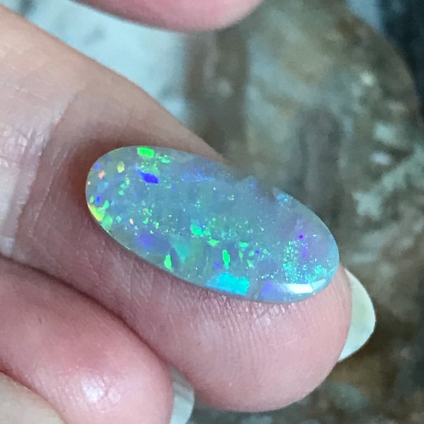 Bright Blue Opal - Etsy