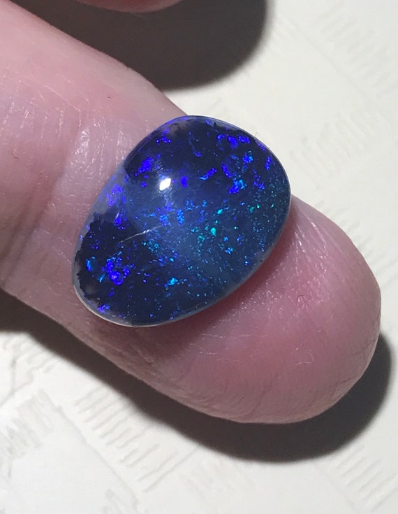 Blue Lightning Opal