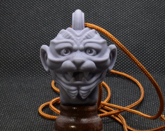 Pazuzu Head Amulet, Pendant Pazuzu, Demonic Necklace, Gift for New ...