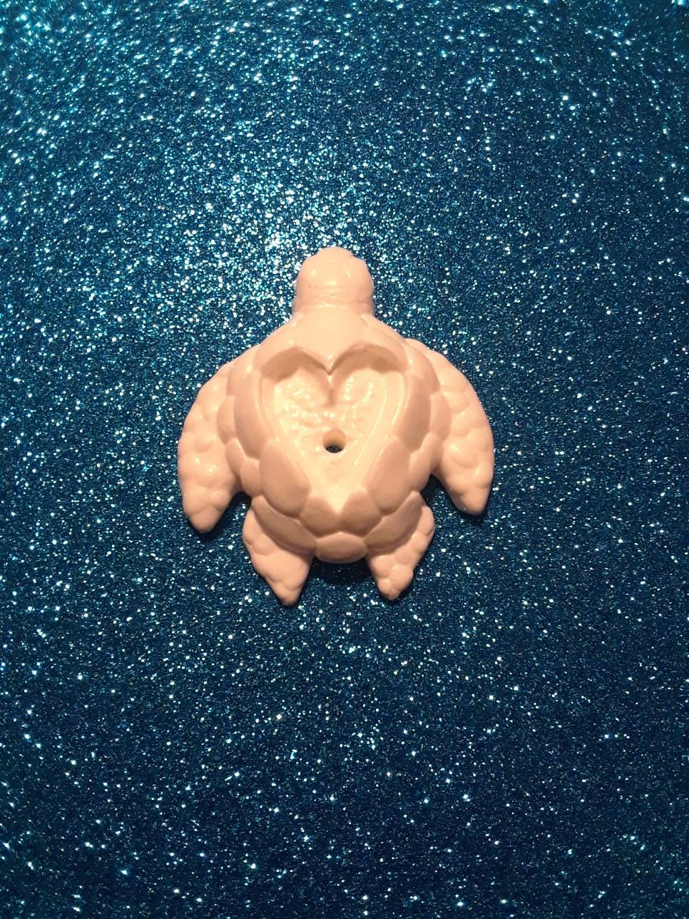 Sea Turtle Bezel Paintable Figurine Resin Figurine Blank - Etsy