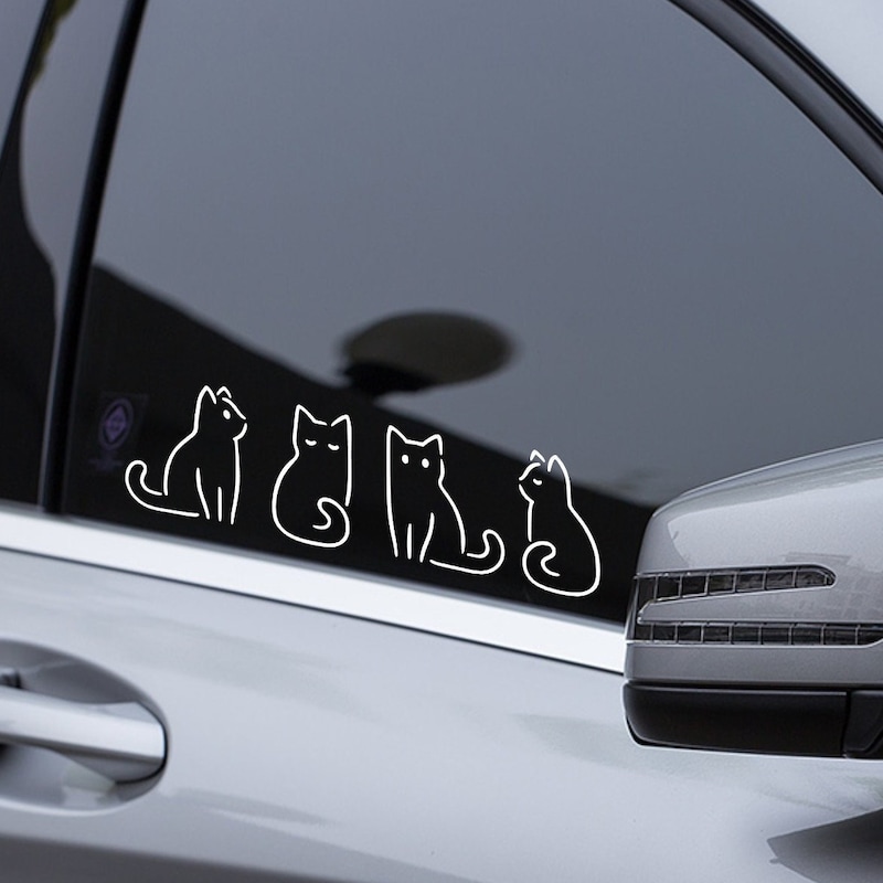 Cat Bumper Sticker - Etsy