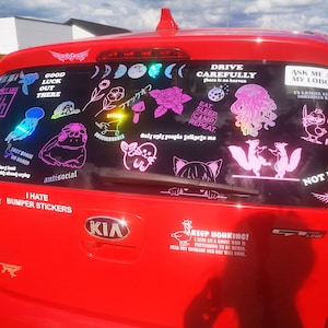 Y2k Stickers, Car Decals, Vinyl Decals, Tribal Tattoo Heart Sticker ...