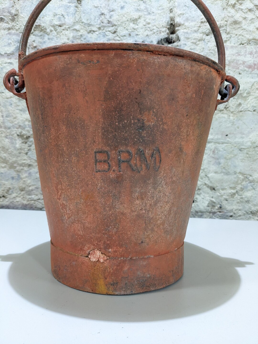 Vintage British Rail Fire Bucket - Etsy