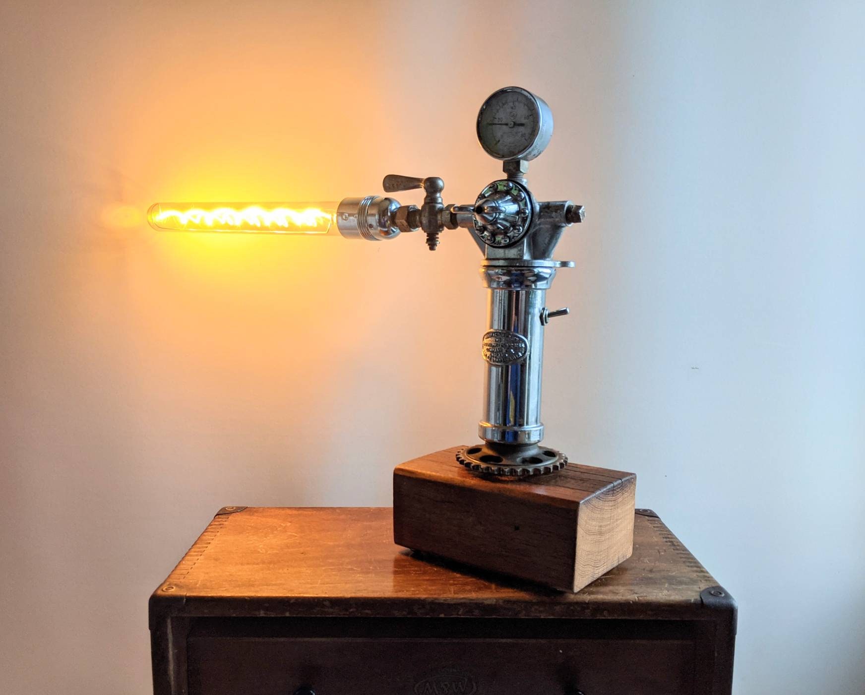 Vintage Industrial Devilbiss S J Transformer Air Tool Upcycled | Etsy