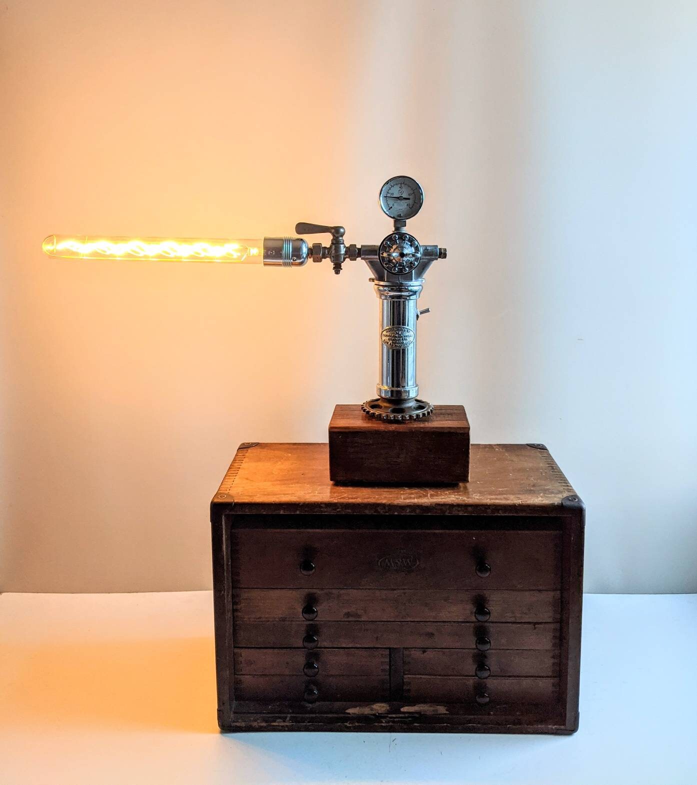 Vintage Industrial Devilbiss S J Transformer Air Tool Upcycled | Etsy