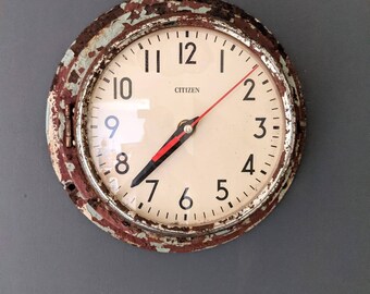 Citizen Wall Clock | Etsy