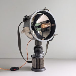 Vintage Polish Navy Signal Lamp Up-cycled to Accent Table Light - Etsy