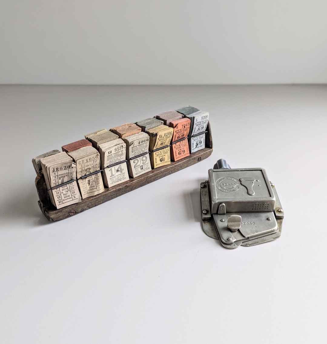 Rare London Transport Ticket Machine / Bell Ticket Punch Machine ...
