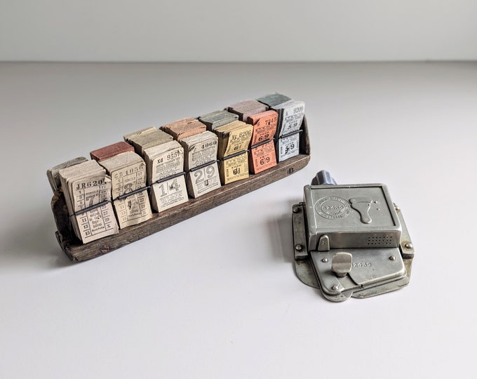 Rare London Transport Ticket Machine / Bell Ticket Punch Machine ...