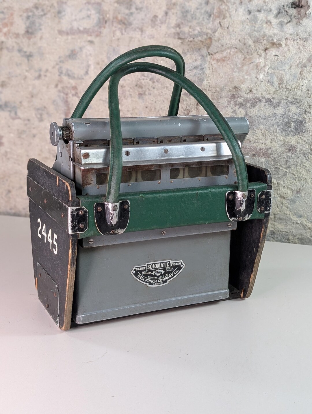 Vintage Solomatic Ticket Machine – Bell Punch Company London | Bus ...
