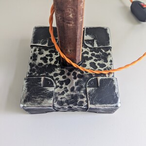 Vintage Upcycled Tennis Racket Table Accent Lamp - Handmade Statement ...