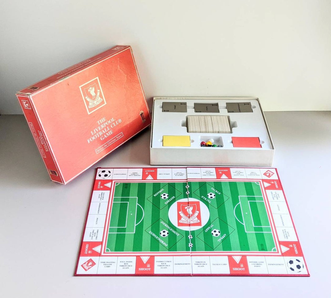 The Liverpool Football Club Vintage Board Game, 1990's - Etsy
