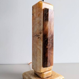 Vintage Italian Marble Art Deco Table Light - Etsy