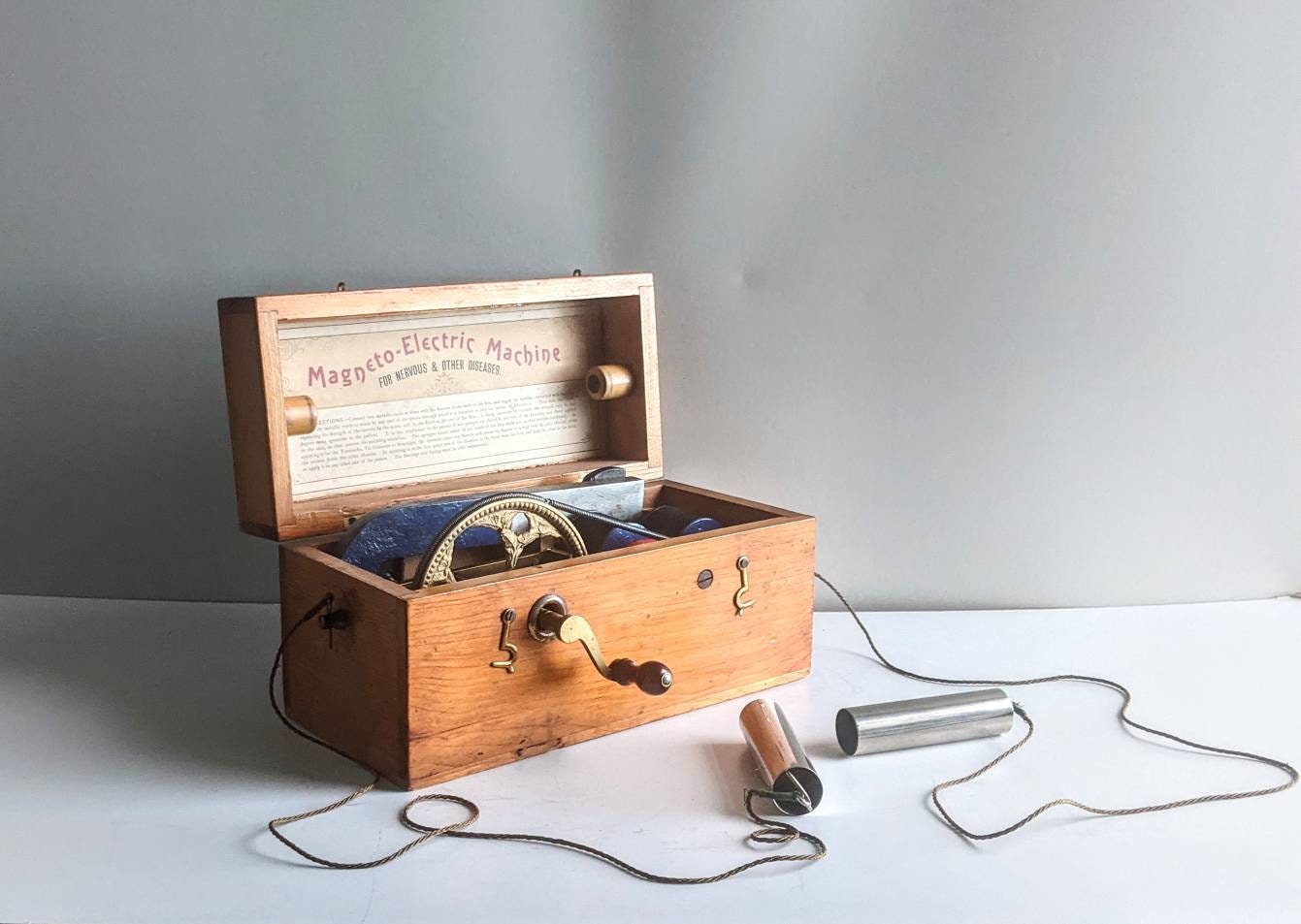 Memorabilia 19th Century Victorian Antique Small Medical Electric ...