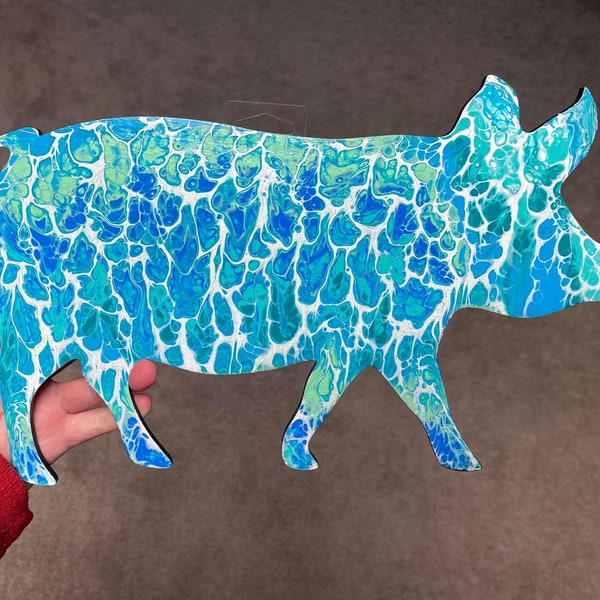 Pig Painting - Etsy