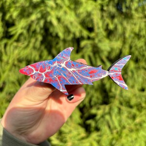 Shark Magnet, Refrigerator Magnet, Sharks, Shark Gifts, Ocean Magnet ...