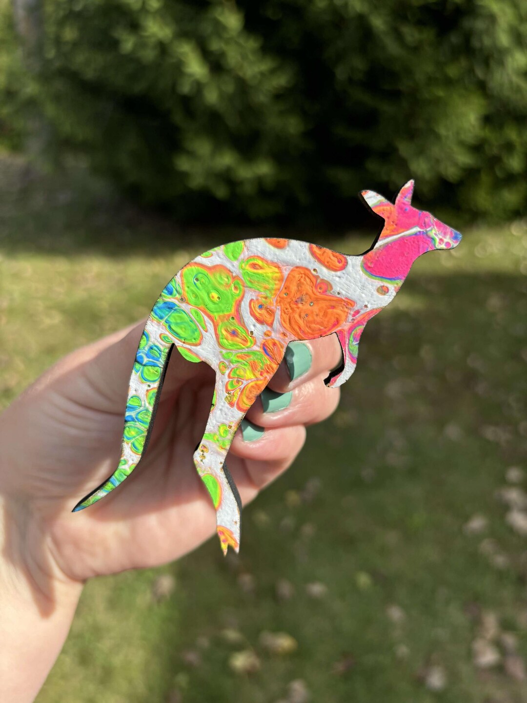 Kangaroo Magnet, Wallaby Magnet, Kangaroos, Refrigerator Magnet ...