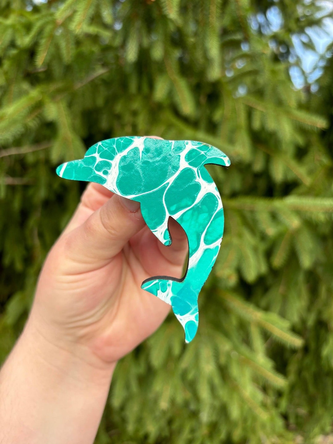 Dolphin Magnet Magnet Refrigerator Magnet River Dolphin - Etsy