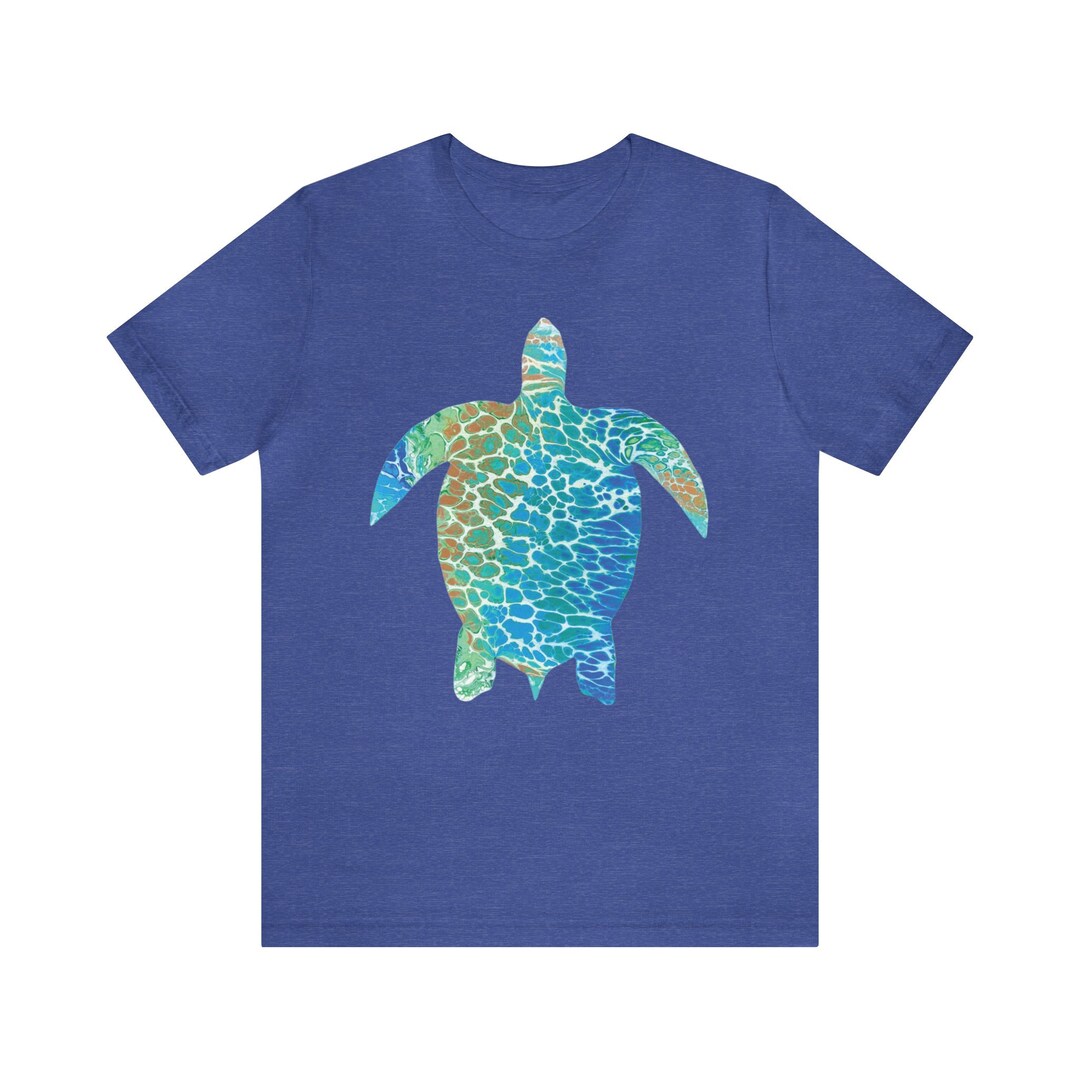 Sea Turtle Shirt, Sea Turtle T-shirt, Turtle Shirt, Unisex Jersey Short ...