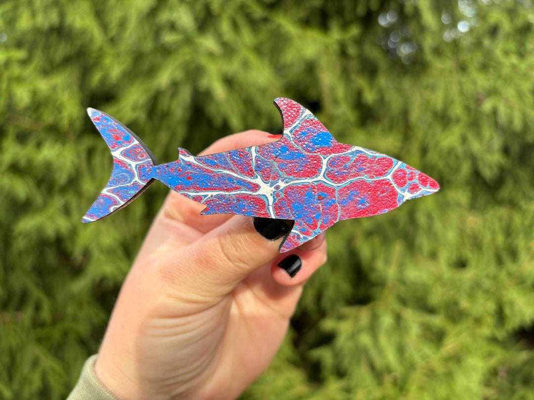 Shark Magnet Refrigerator Magnet Sharks Shark Gifts Ocean - Etsy