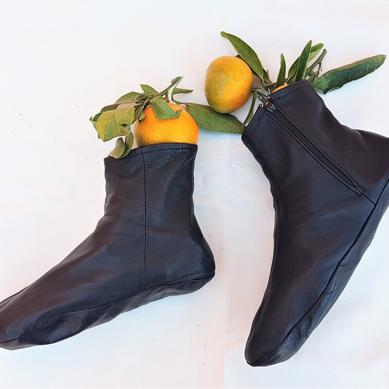 Womens Leather Socks - Etsy