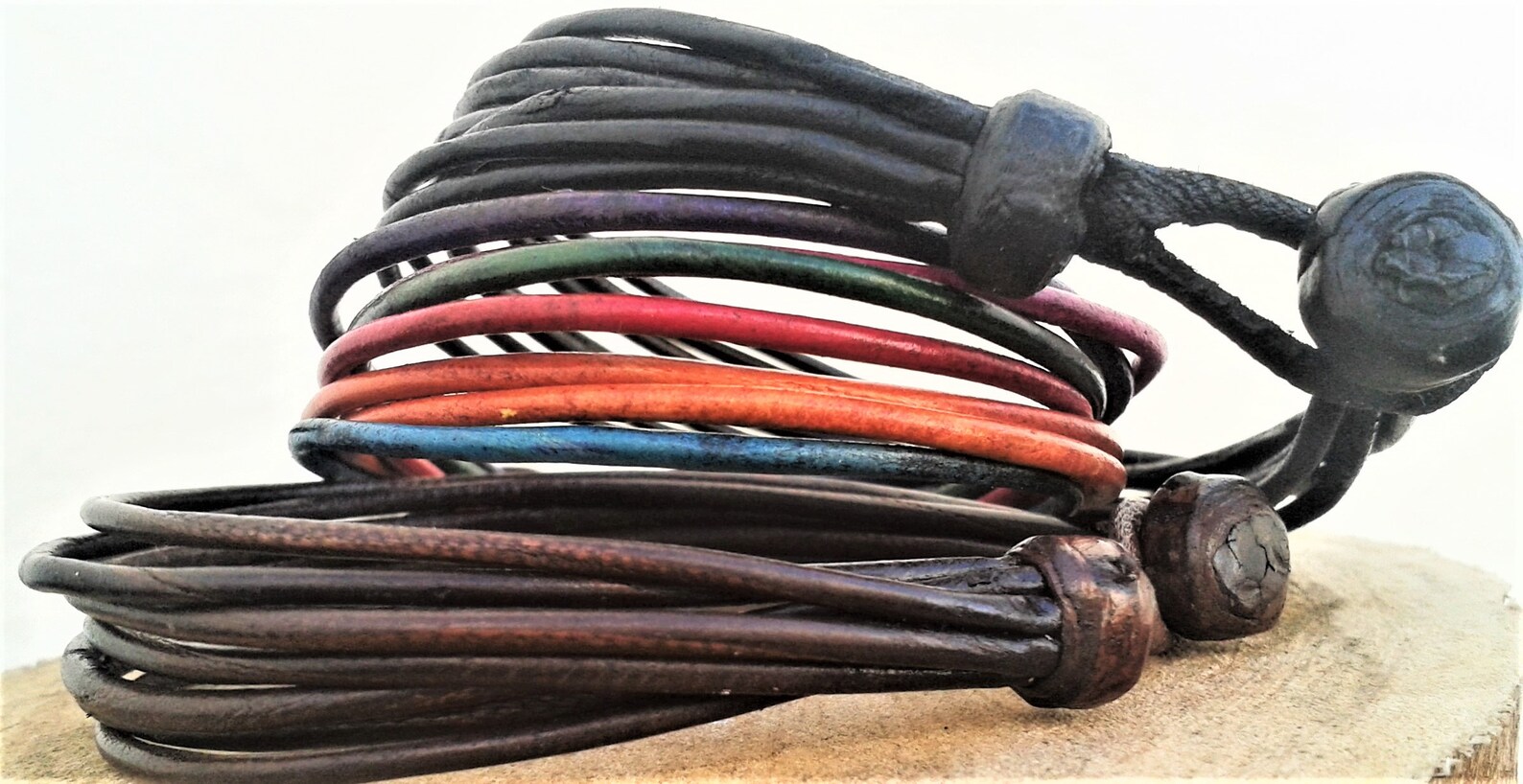 Leather Handcrafted Bracelet Armlet Anklet Choker - Etsy