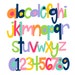 Doodle Alphabet PNG, Classroom Bright Alphabet Clipart Font, Funky ...