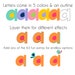 Doodle Alphabet PNG, Classroom Bright Alphabet Clipart Font, Funky ...