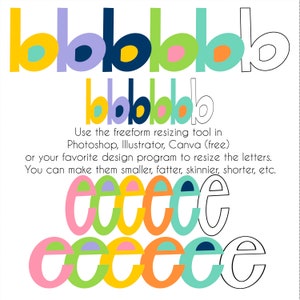 Doodle Alphabet PNG, Classroom Bright Alphabet Clipart Font, Funky ...