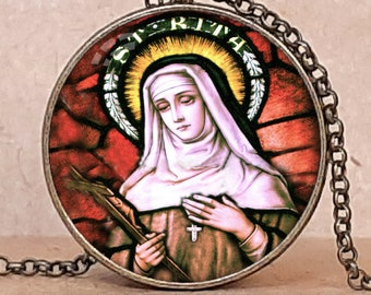 Saint Rita Keychain - Etsy