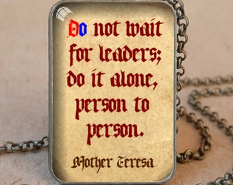 Mother Teresa Pendant | Etsy