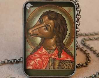 Dog Headed St. Christopher Icon - Etsy