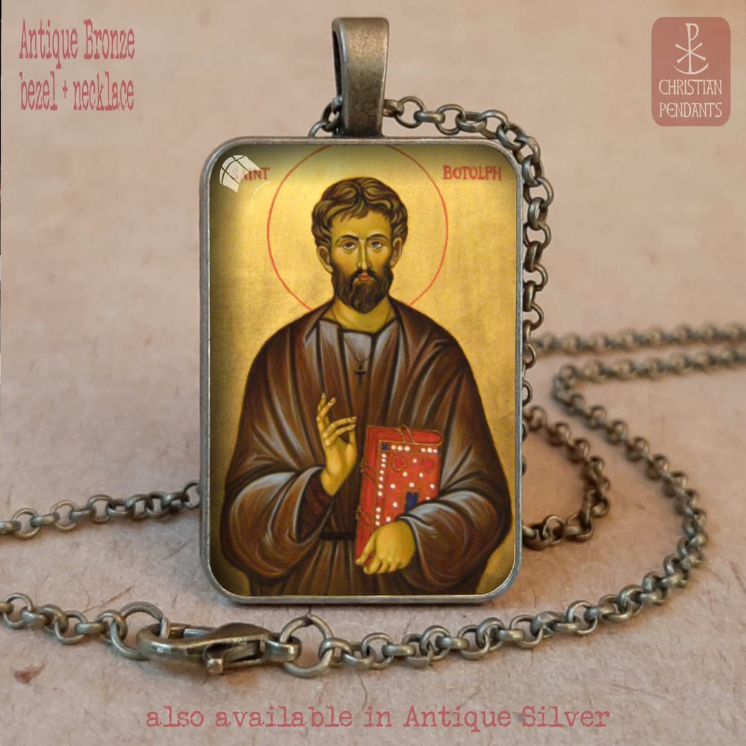 Saint Botolph Icon, Patron Travellers, Patron Farmers, Gift for ...