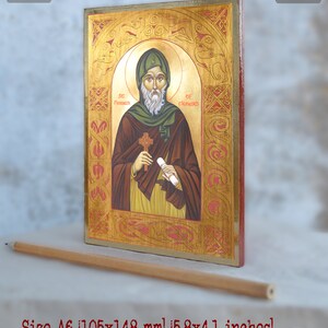 Saint Finnian Icon, St Finnian Clonard, Saint Finian Clonard, Celtic ...