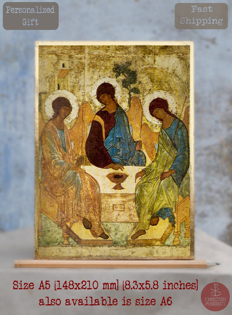 Andrei Rublev Trinity Icon Holy Trinity Orthodox Icon Andrei - Etsy