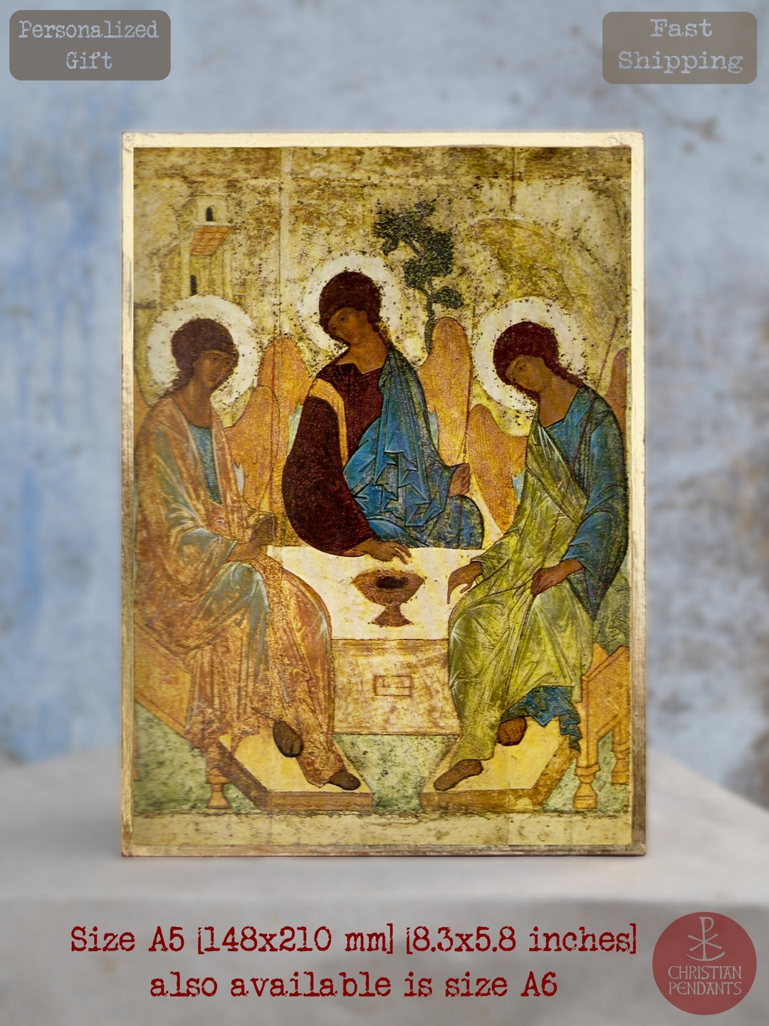 Andrei Rublev Trinity Icon, Holy Trinity Orthodox Icon Andrei Rublev ...