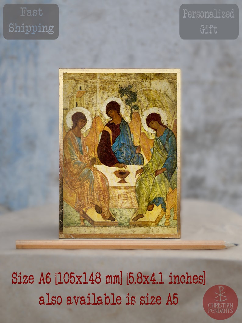 Andrei Rublev Trinity Icon Holy Trinity Orthodox Icon Andrei - Etsy