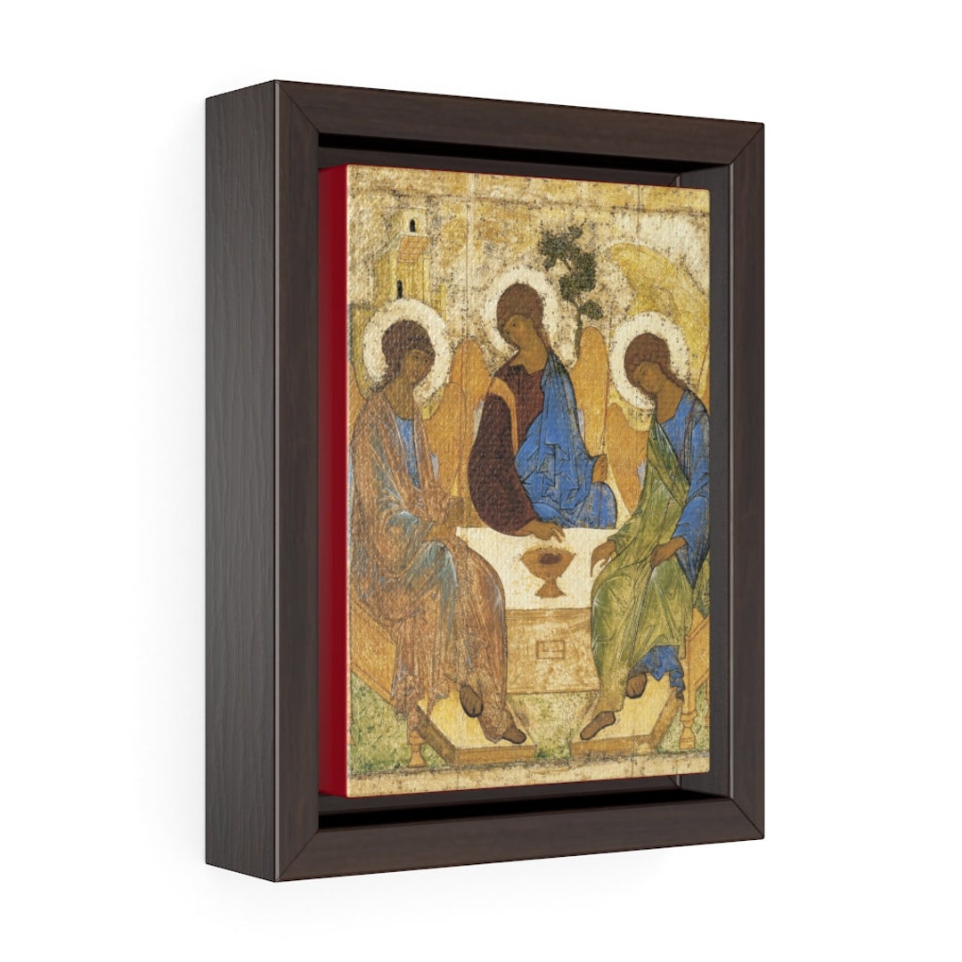 Andrei Rublev Trinity, Holy Trinity Icon Canvas Wrap, Holy Trinity ...
