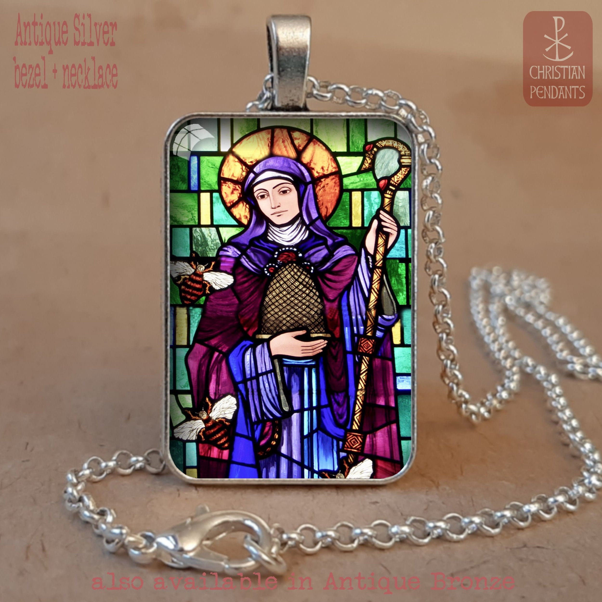 Saint Abigail, Saint Gobnait, Saint Deborah, Gift for Beekeeper, Patron ...