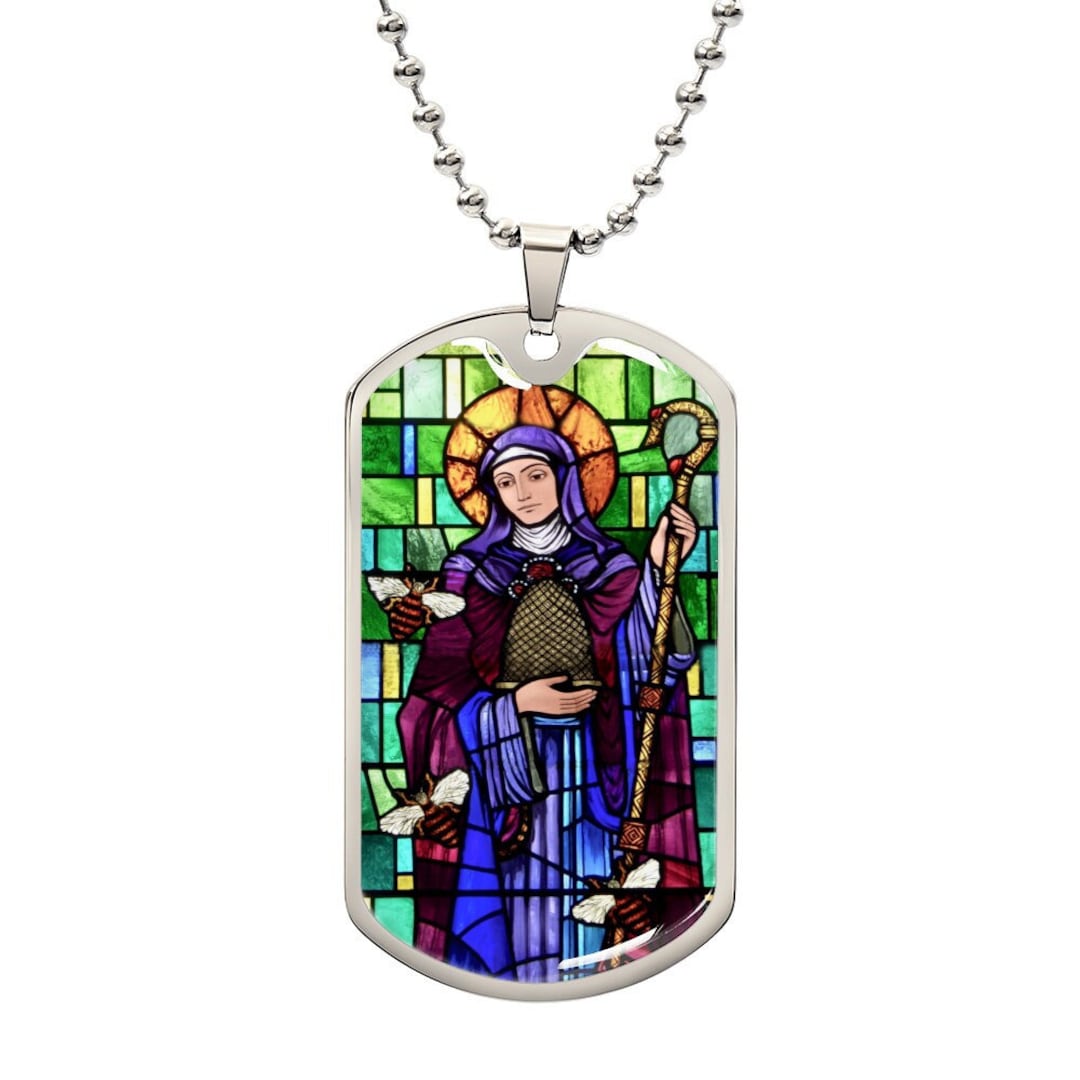 Saint Abigail Pendant Necklace, Saint Deborah, Saint Gobnait, Patron ...