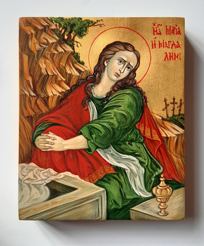 Saint Mary Magdalene Orthodox Icon | Etsy