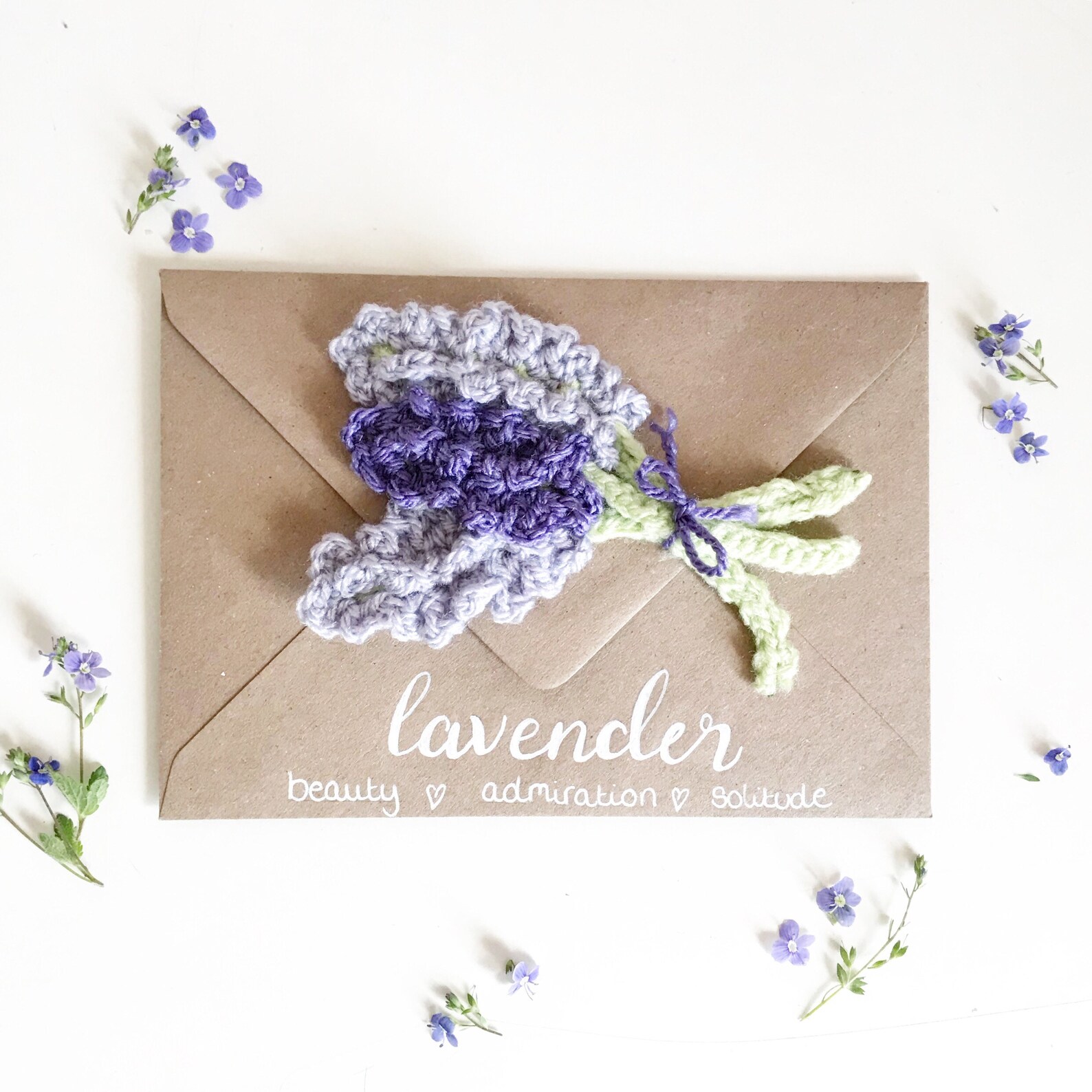Lavender Crochet Pattern downloadable PDF Tutorial - Etsy