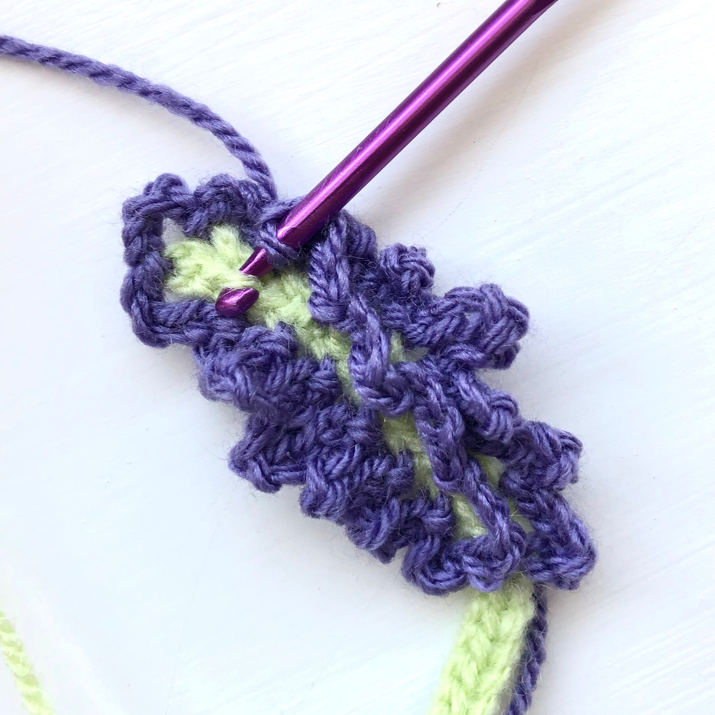 Lavender Crochet Pattern downloadable PDF Tutorial - Etsy