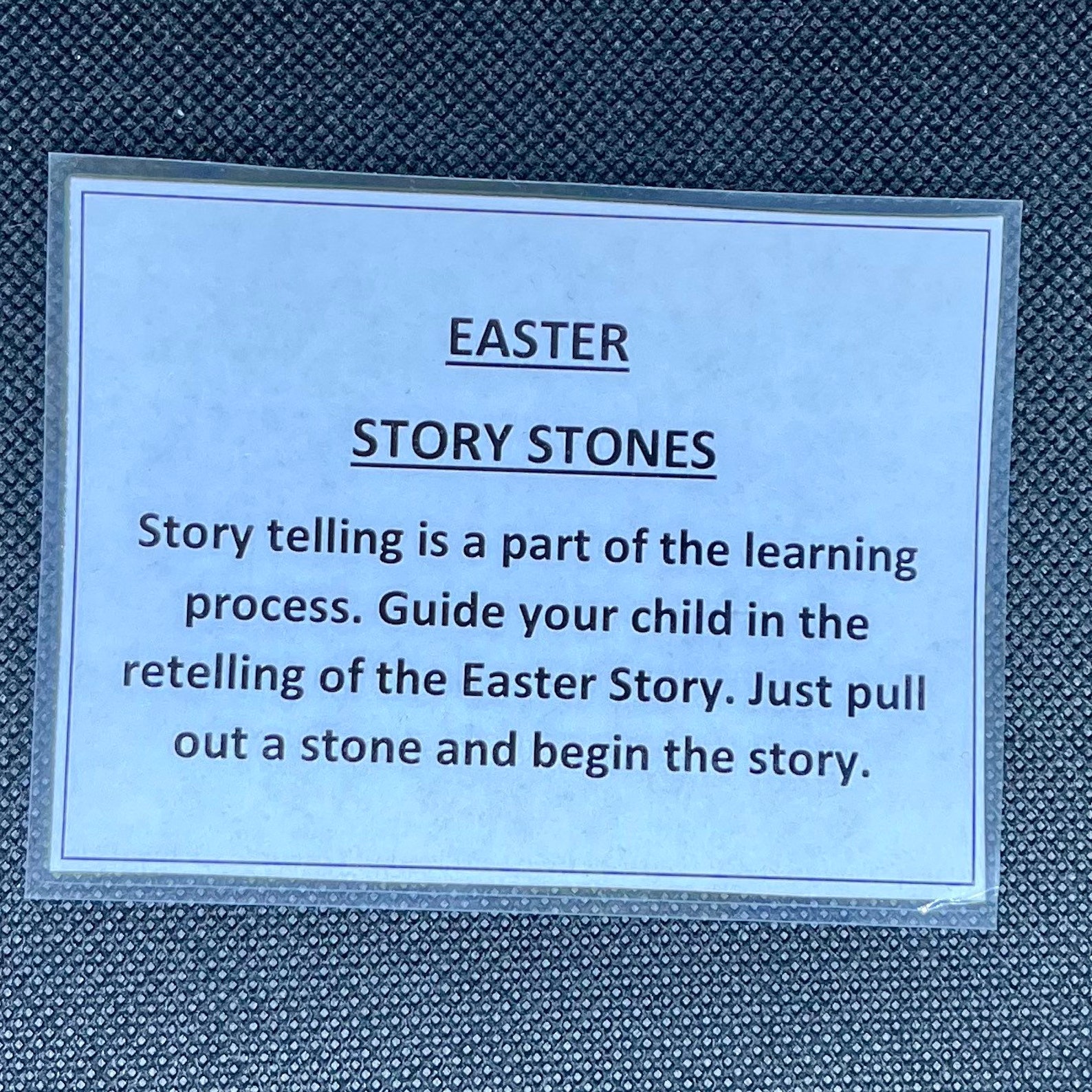 Easter Story Stones Story Telling for Children - Etsy