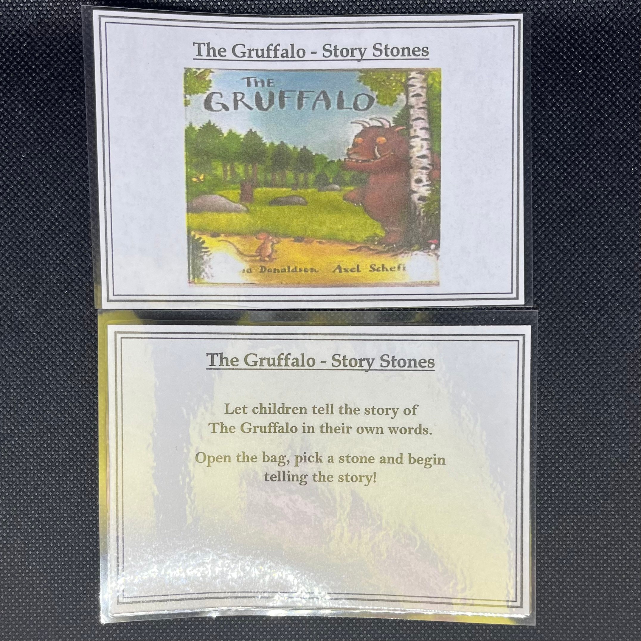 The Gruffalo Story Stones Story Telling Childs Play - Etsy