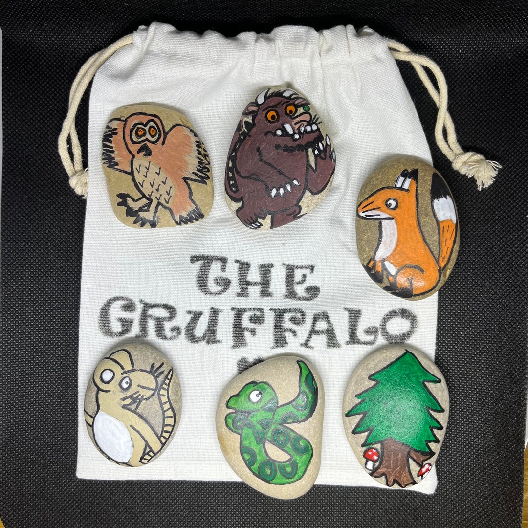 The Gruffalo Story Stones Story Telling Childs Play - Etsy