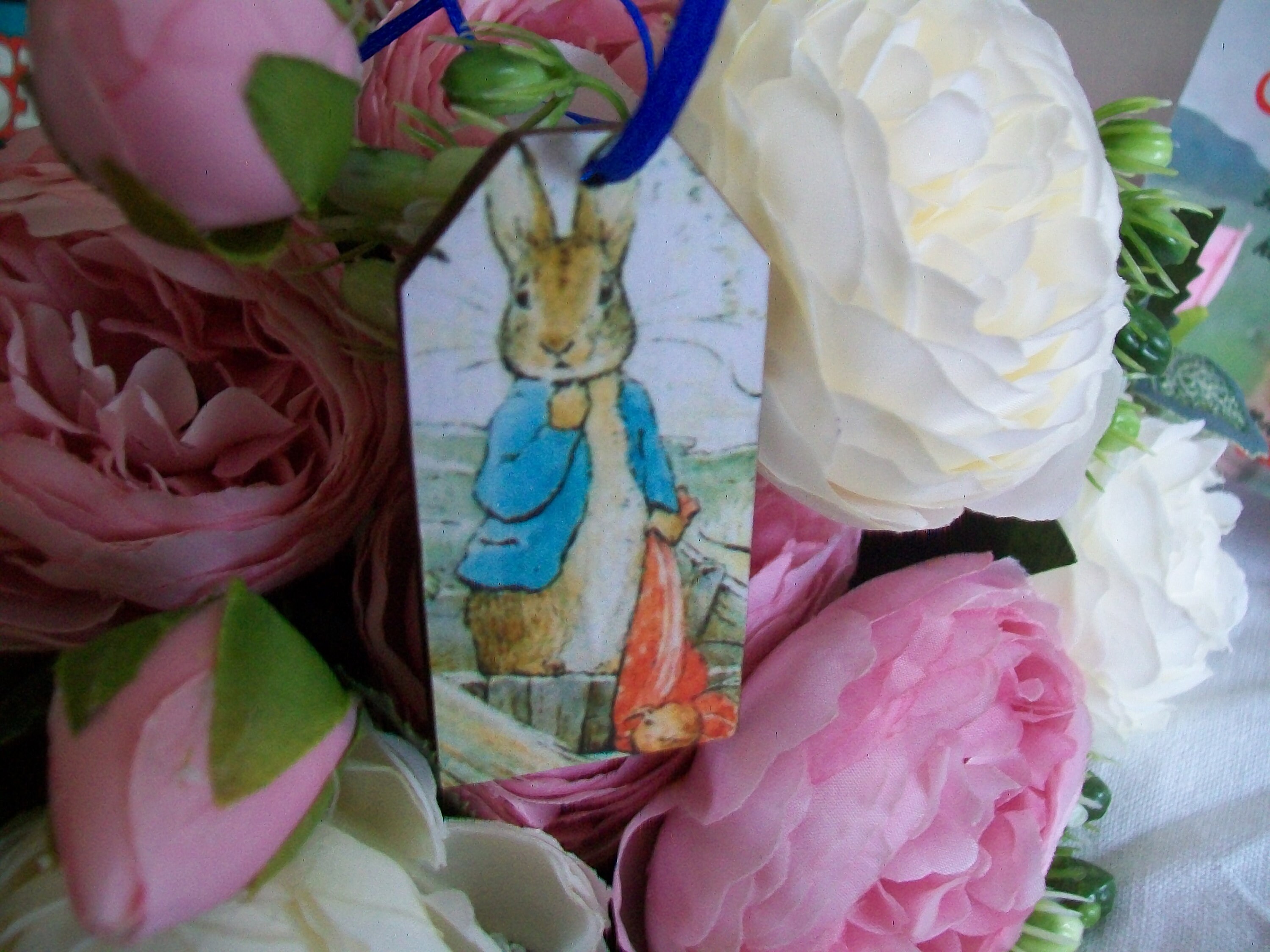 Peter Rabbit Gift Tags / Drawer Hangers. Wooden Decoupage Gift - Etsy