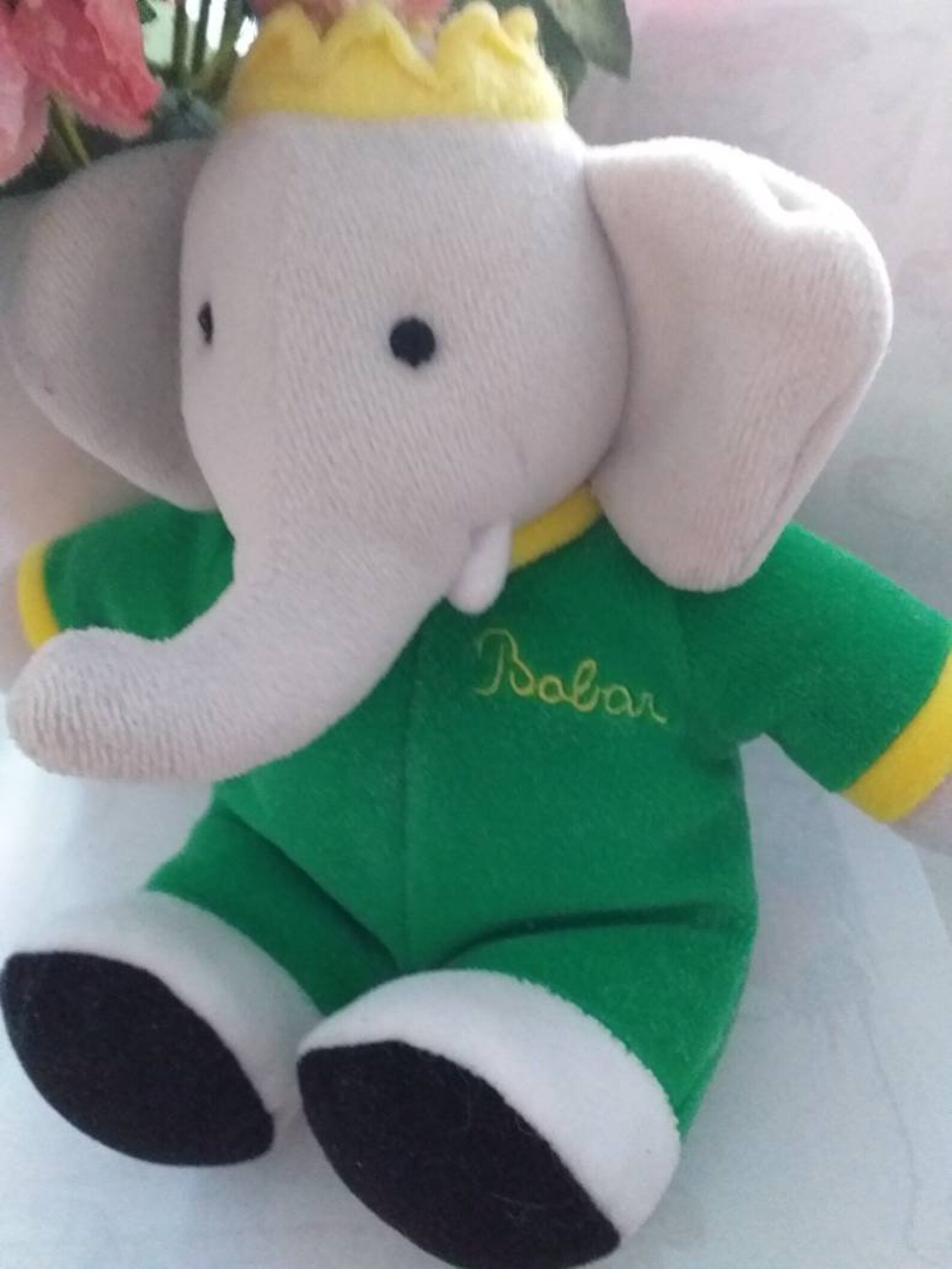 Babar Toys by Gund Soft Toys Vintage Babar Rattle Toy and - Etsy UK