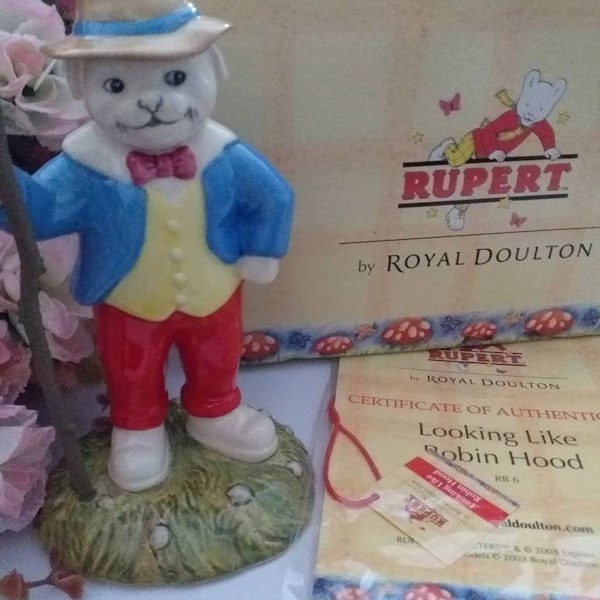 Rupert the Bear - Etsy